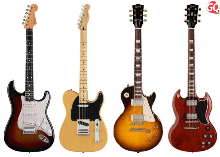 Types of guitars: electric, acoustic and classical and more